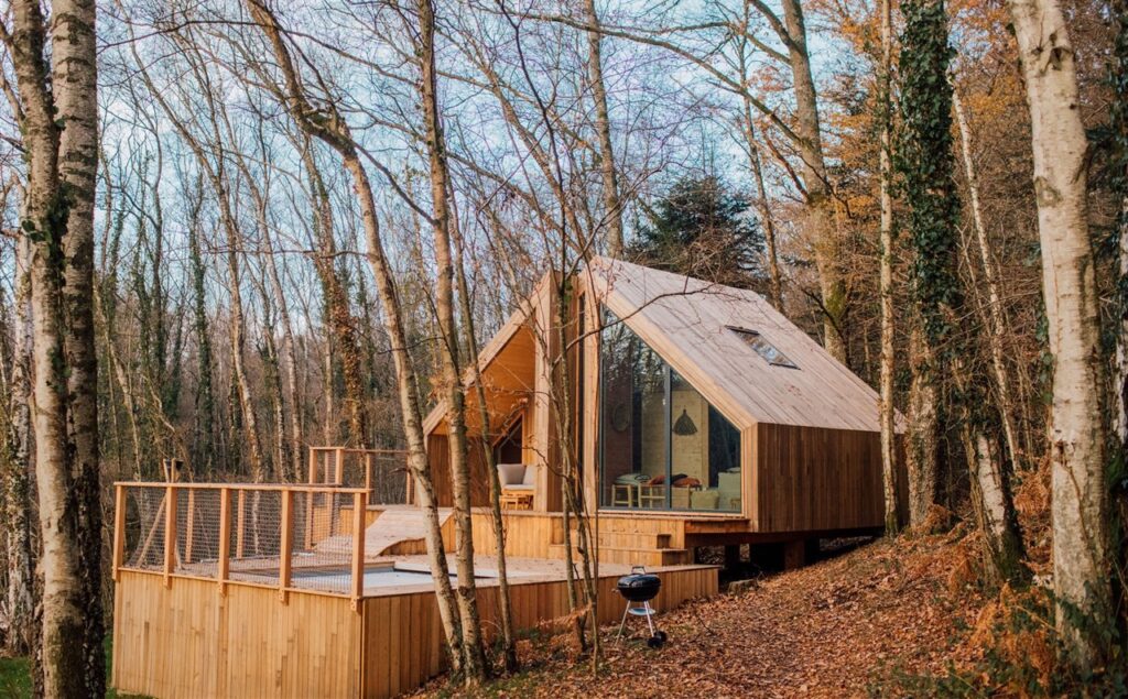 Increíble cabaña de madera para disfrutar de la naturaleza - Mundo ...