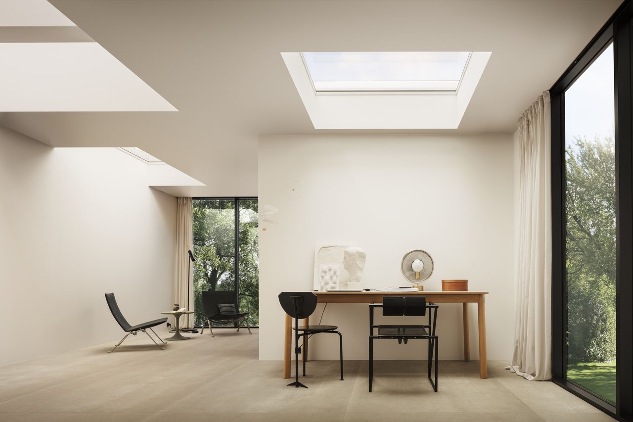 Ventanas en el techo que son como luz caída del cielo - Mundo ClubHouse